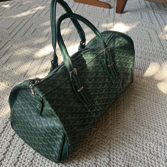 Goyard | Bags | Goated Mens Green Duffle Bag Ua | Poshmark